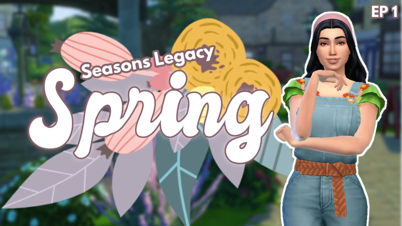 my neighbors hate me and I don't have walls | Sims 4 Seasons Legacy #1 ...