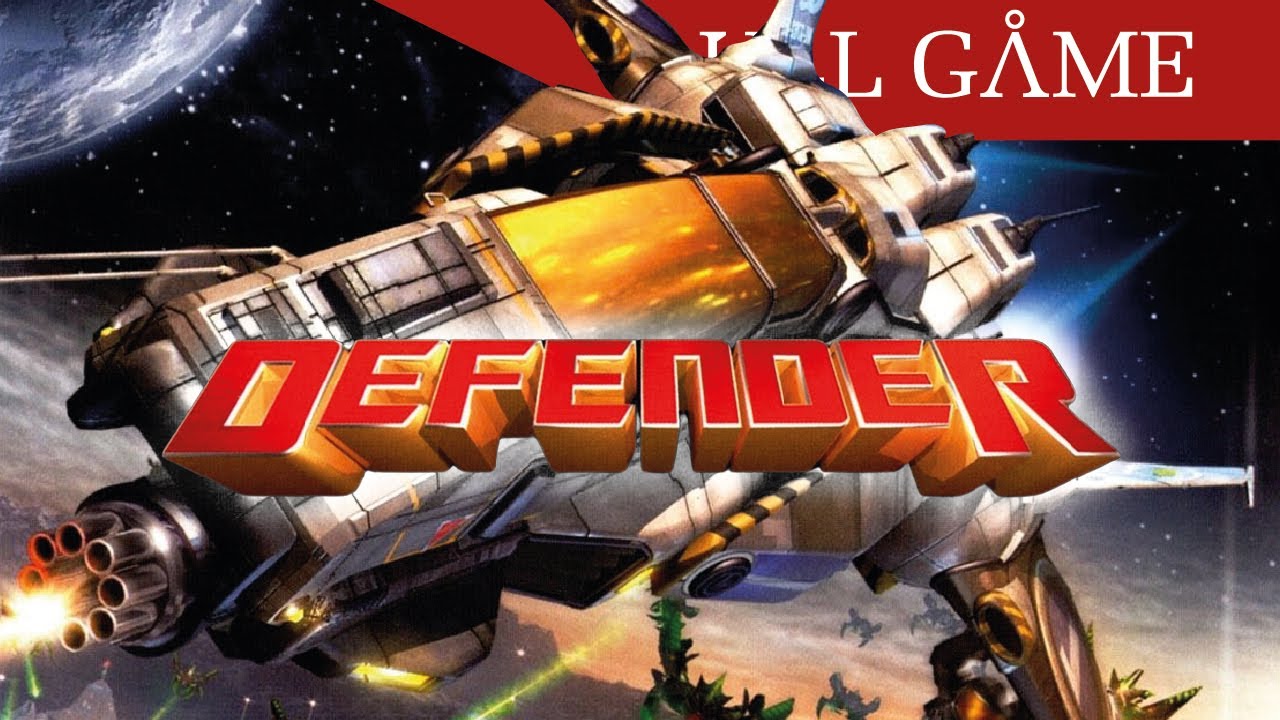 Defender (Playstation 2) - Full Game Longplay (PCSX2) - YouTube