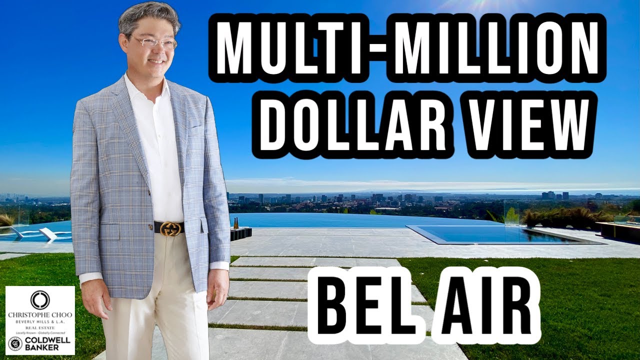 Incredible views from 777 Sarbonne Road in Bel Air, incredible new ...