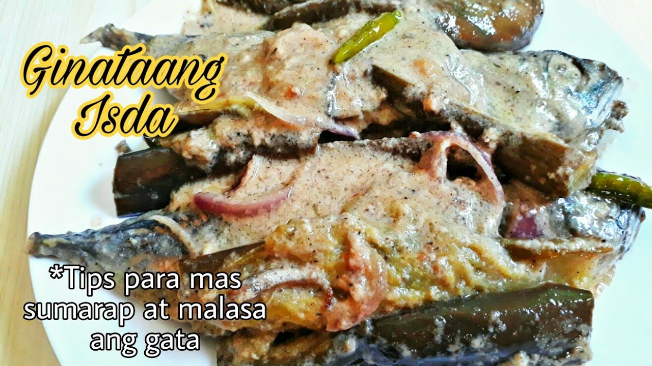 Ginataang Isda | How To Cook Fish In Coconut Milk | Pinoy Food Easy ...