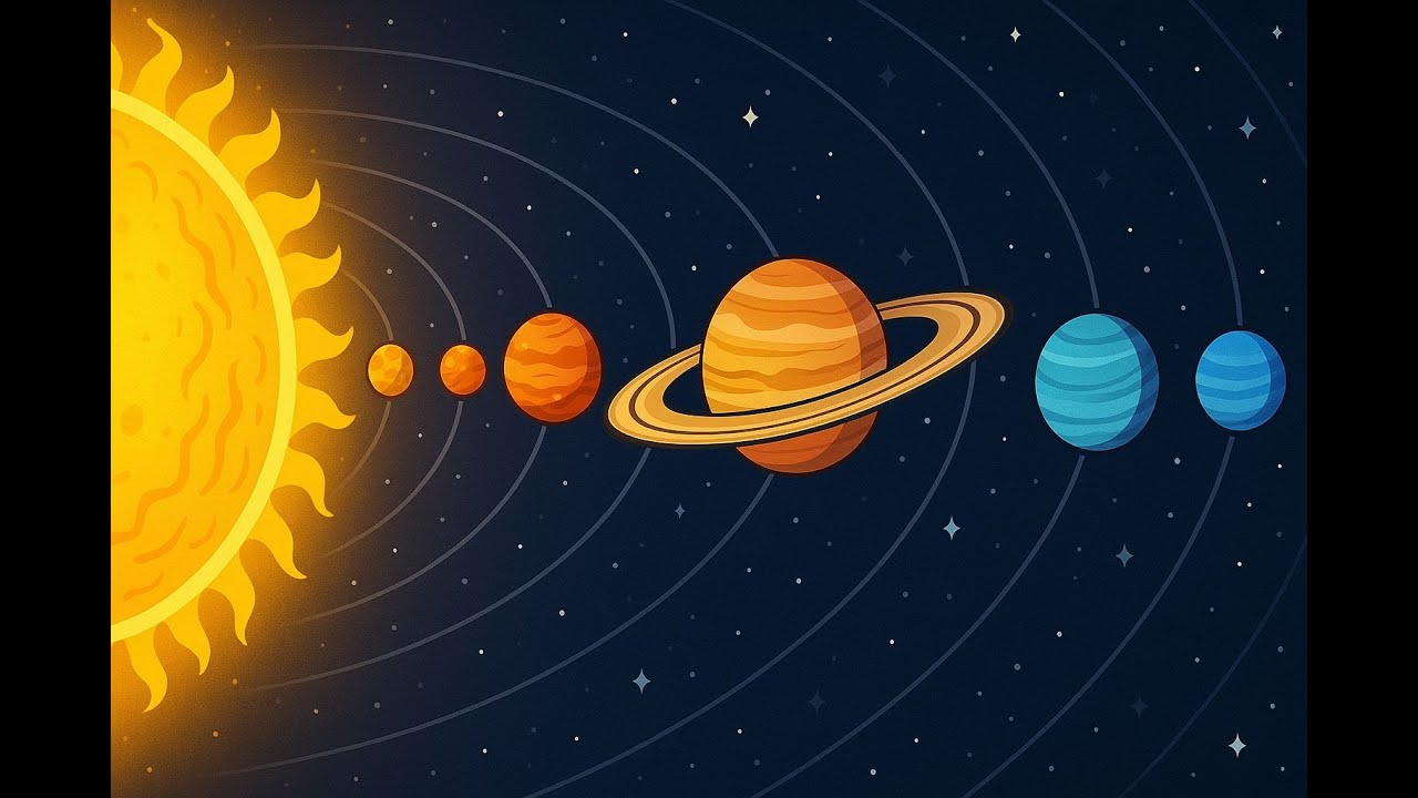 The Solar System Song 🎵 – Learn All 8 Planets with Lyrics! - 1 HOUR ...