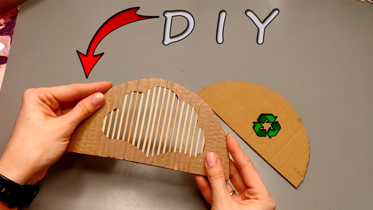 🔊 MADE FROM SIMPLE CARDBOARD DIY beautiful things - YouTube