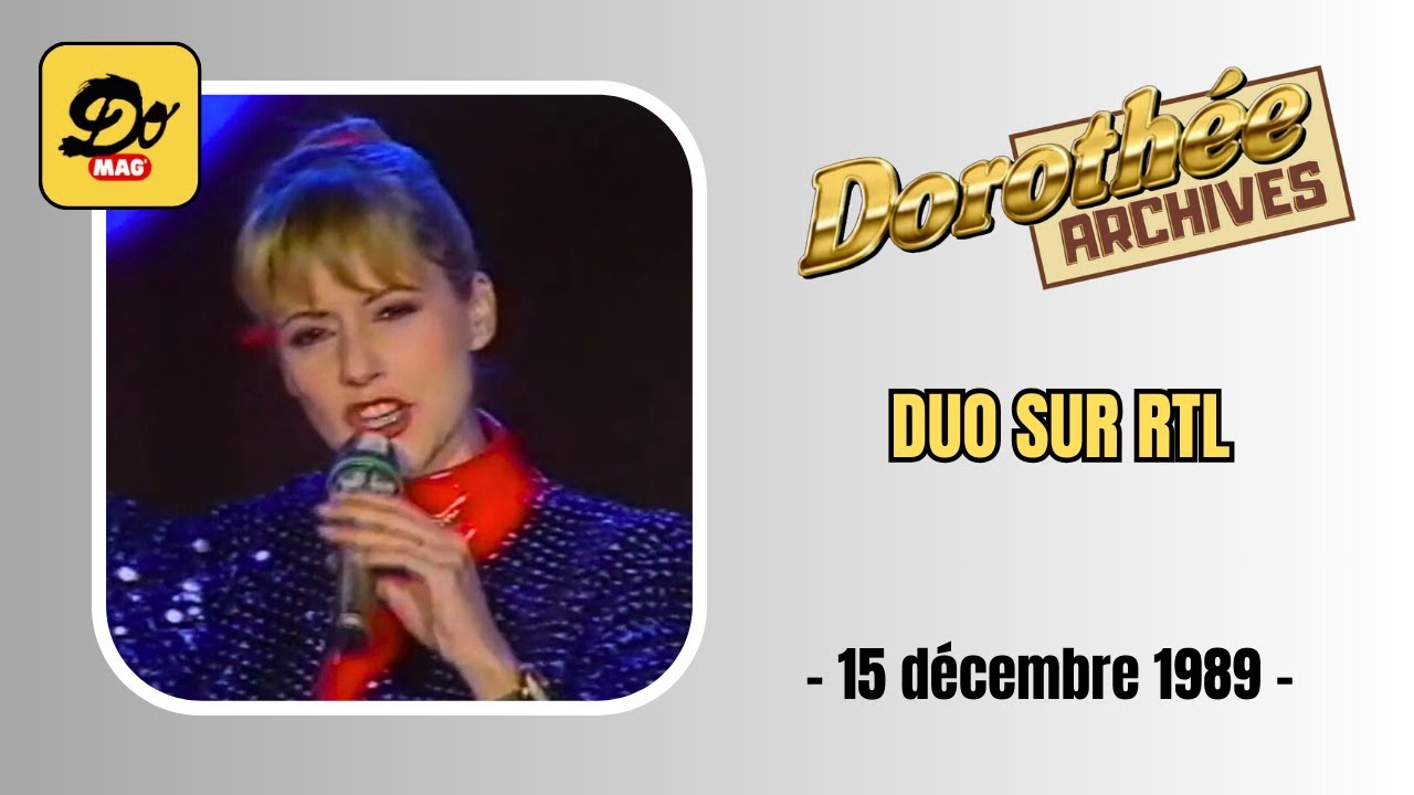 Dorothée - Duo sur RTL - 15 décembre 1989 - YouTube