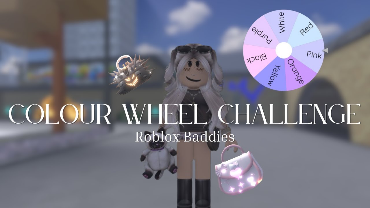 ROBLOX BADDIES Colour wheel challenge! - YouTube