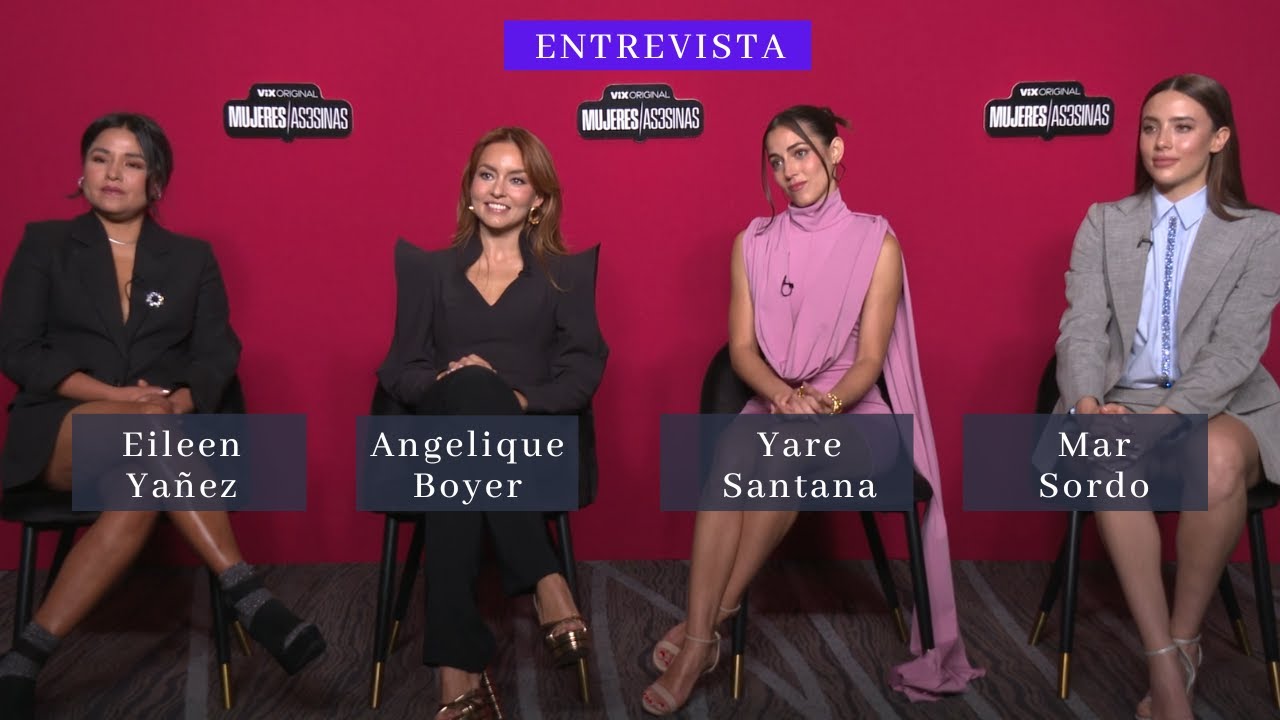 "MUJERES ASESINAS 2025", entrevista con ANGELIQUE BOYER, YARE SANTANA ...