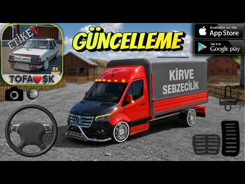 SPRİNTER GELDİ !!! TÜRK YAPIMI MOBİL ARABA OYUNU GÜNCELLEME GELDİ - İNCELEME