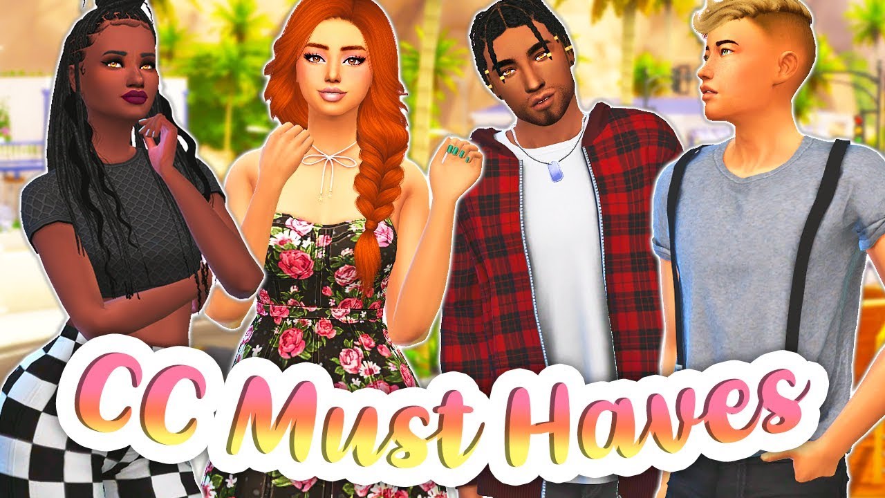 MY MUST HAVE CUSTOM CONTENT!😍💗 // THE SIMS 4 | 2019 - YouTube