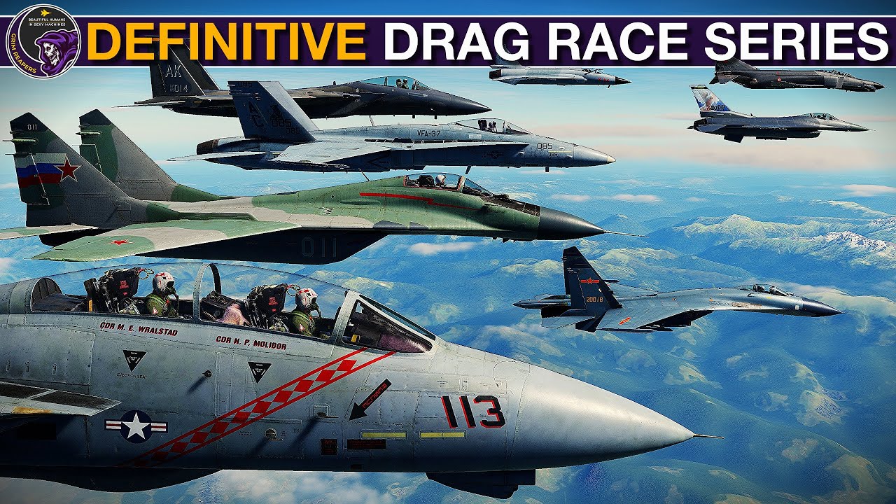 THE DEFINITIVE 0ft, 30000ft & Time To Climb Fast Jet Drag Races | DCS ...