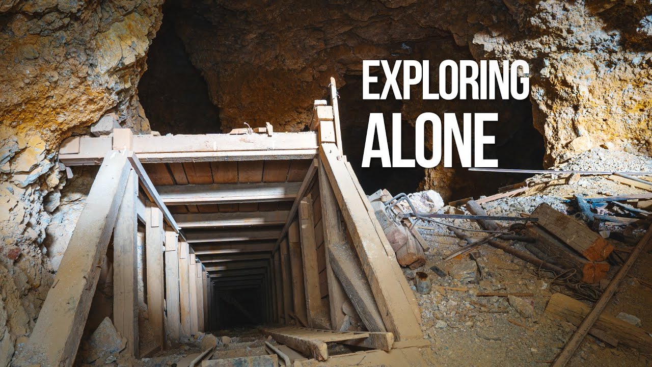 Solo Adventure to a Remote Mine Perched on a Cliff - YouTube