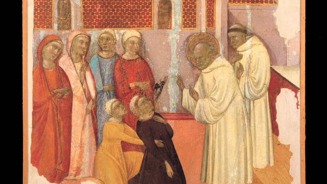 Altarpiece dedicated to Saint Bernard by Ferrer Bassa - YouTube