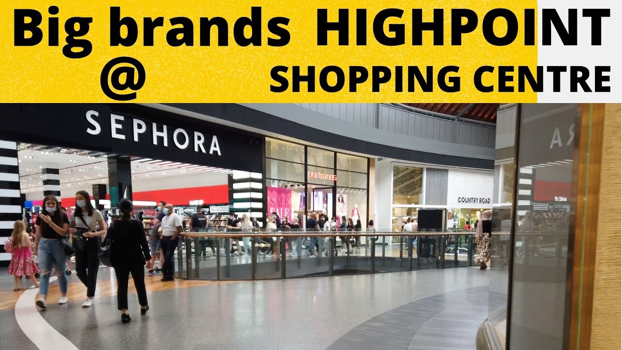 Highpoint Shopping Centre, Victoria, Australia with commentary - YouTube