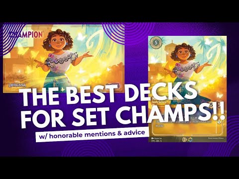 The Best Decks for Set Champs! - YouTube