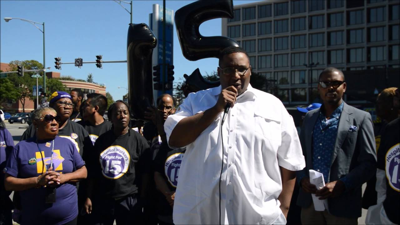 Chicago Alderman Jason Irving Supports Mt Sinai Hospital Workers In ...