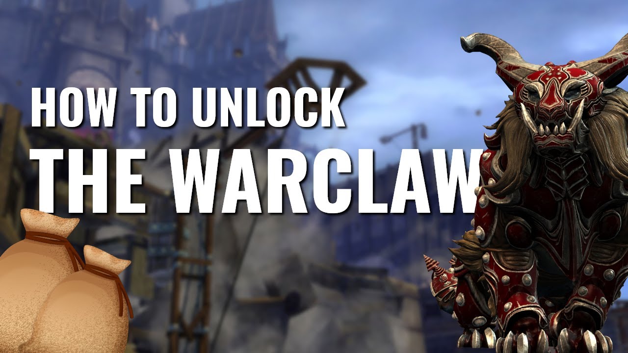 How to unlock the WvW Warclaw Mount in Guild Wars 2 - WvW Basics - GW2 ...