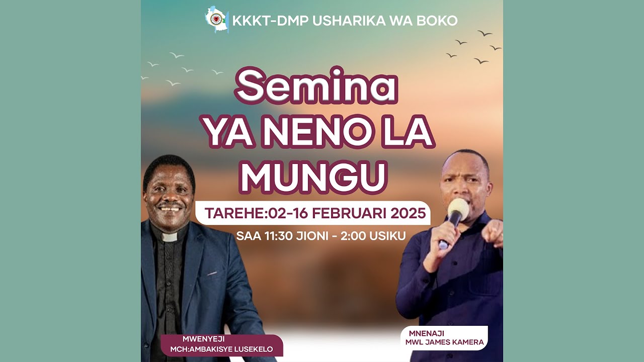 KKKT USHARIKA WA BOKO ( SEMINA SIKU YA TATU JUMANNE 04/02/2025) MWL ...