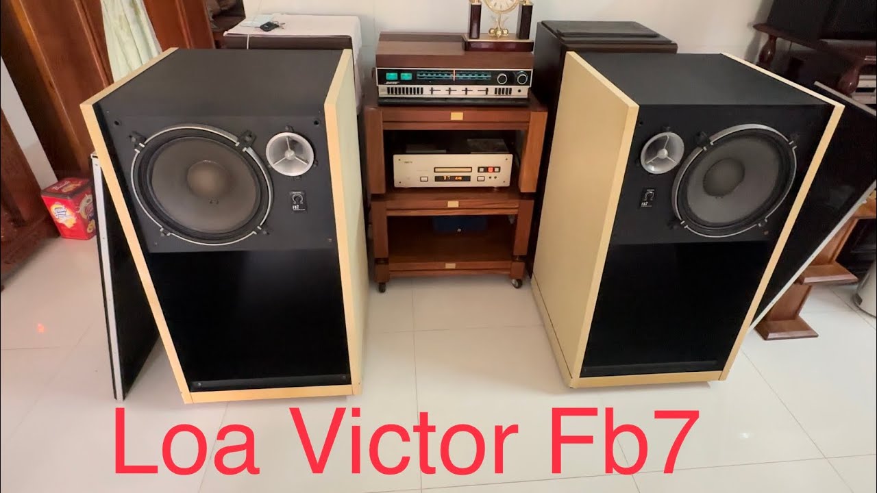 Loa khủng long và hiếm có. VICTOR FB7, Vip, thùng to vật vã, thiết kế ...