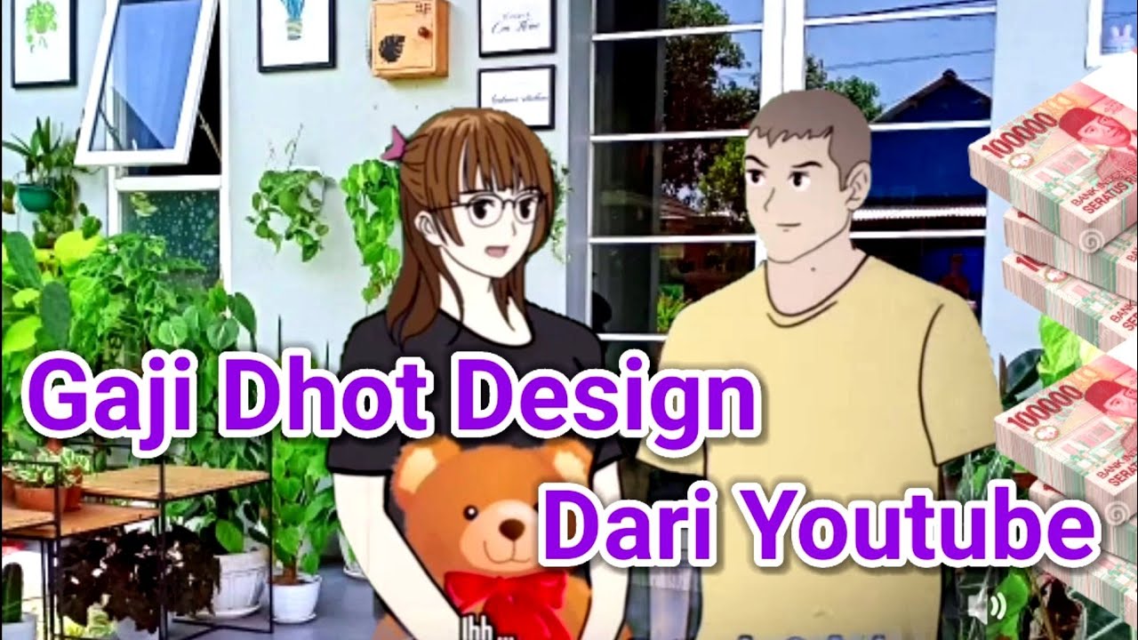 Penghasilan Dhot Design Dari Youtube - YouTube