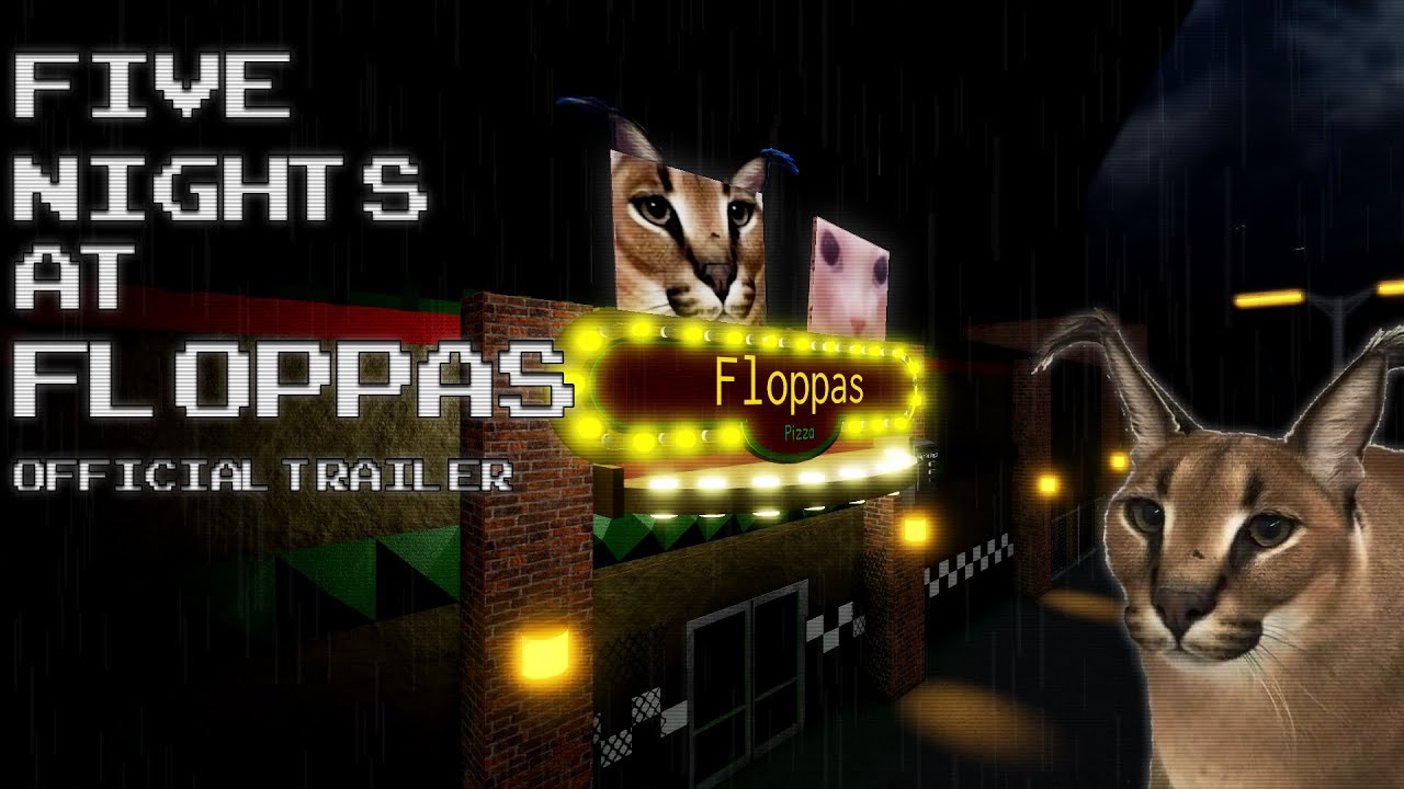 Five Nights at Floppa's Official Trailer - Obby Creator - YouTube