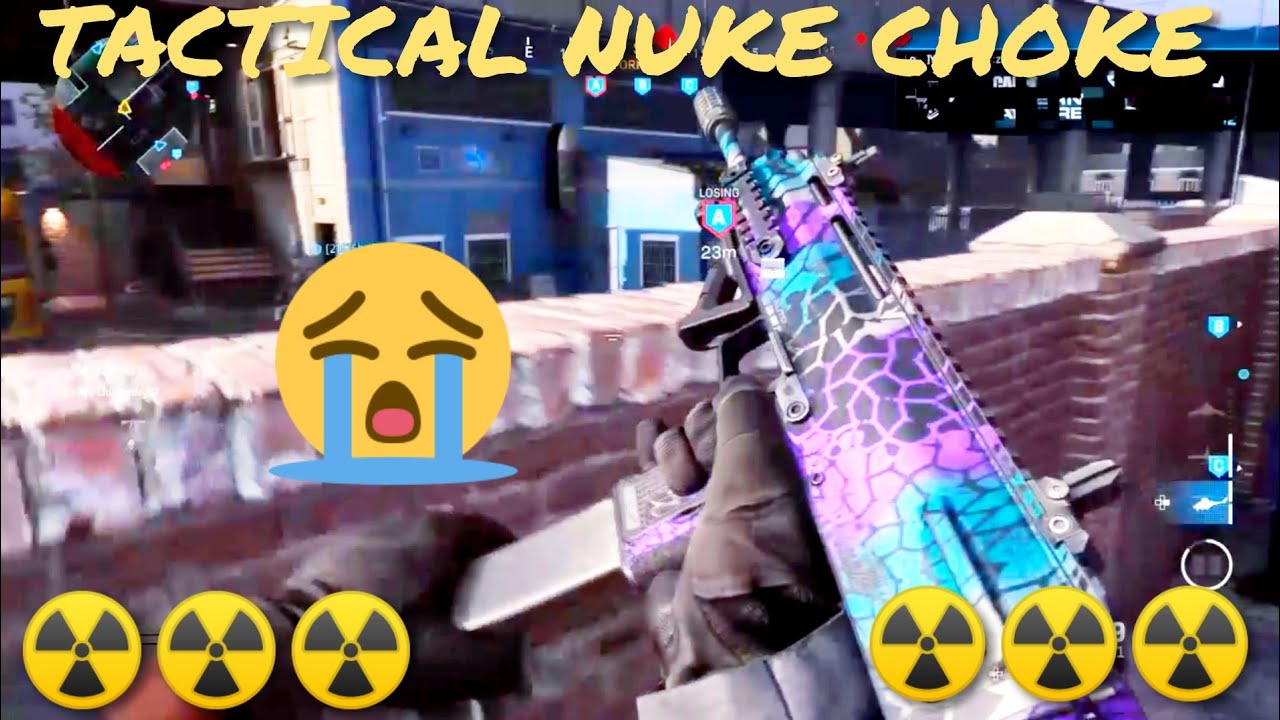 TACTICAL NUKE choke RUSHING / RNG with MP7 BEST CLASS SETUP in CALL OF ...