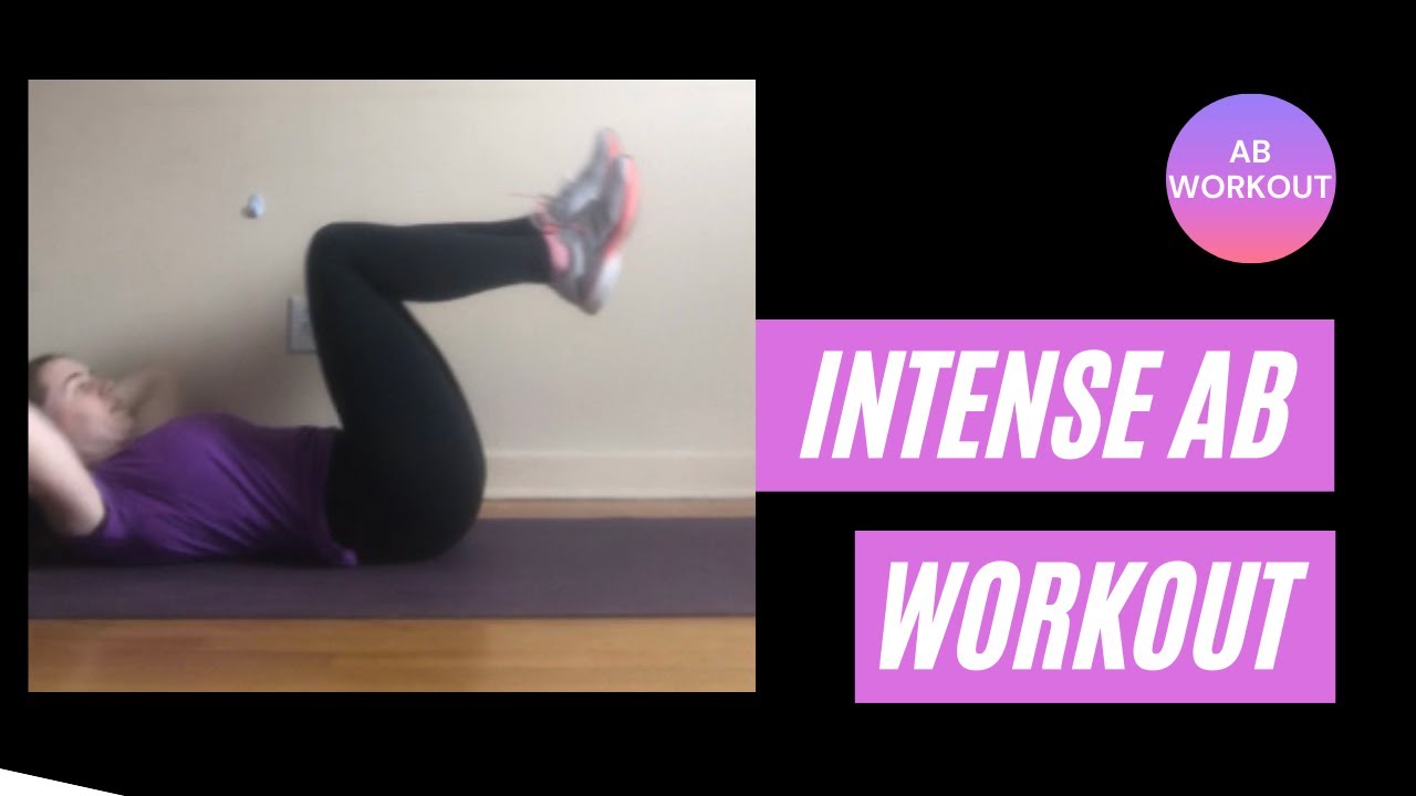 Intense AB workout - YouTube