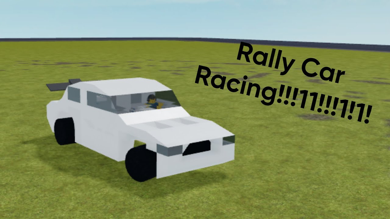 Racing in a rally car! | Roblox Plane Crazy - YouTube