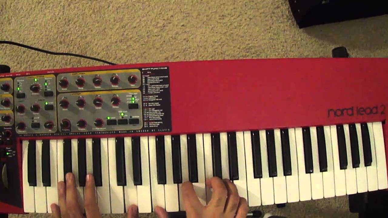 Gypsy Woman - Funky Chord Progression - Nord Lead 2 - YouTube