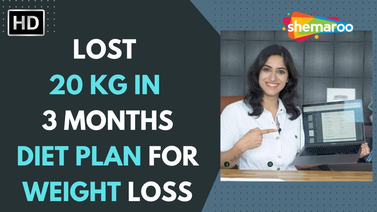 lost 20 KG in 3 Months Diet Plan for Weight Loss | Gunjan Shouts ...