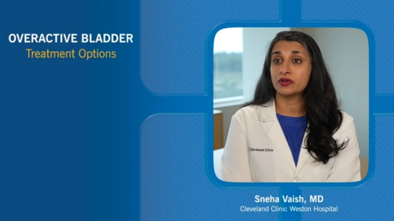Treatment Options for Overactive Bladder - YouTube