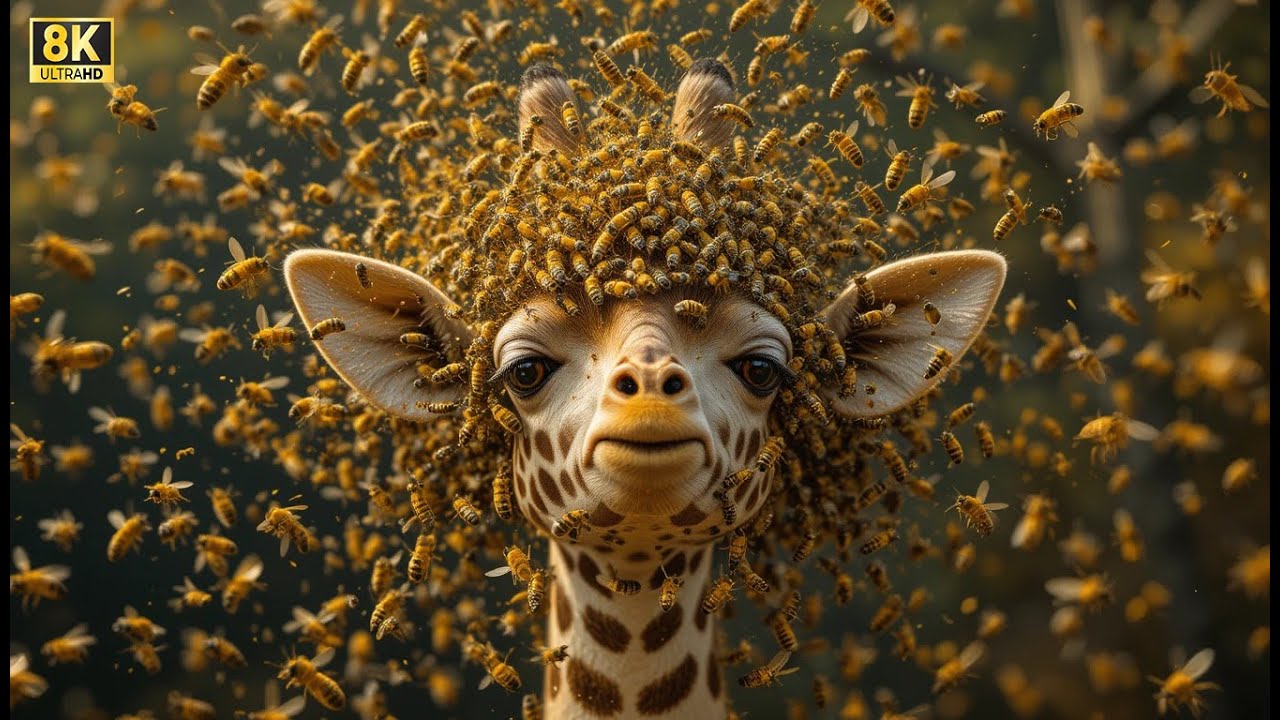 GIRAFFE Infested with Millions of Parasites Rescued by Courageous Team ...