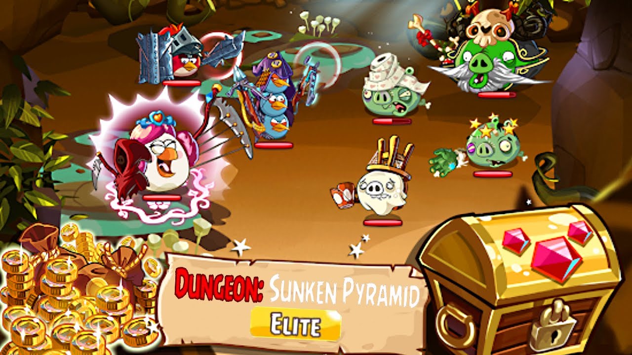 Dungeon: Sunken Pyramid - Elite / Angry Birds Epic RPG Let's Play ...