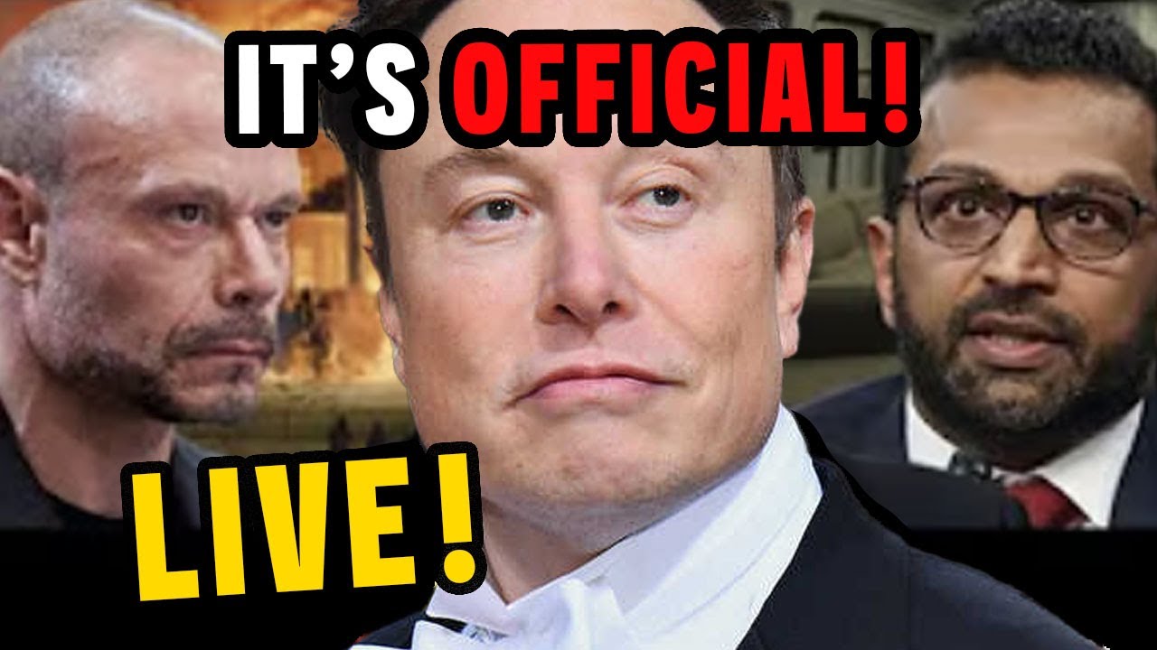 🔥Tesla Protesters PANIC as Dan Bongino and Kash Patel MAKE ANNOUNCEMENT ...