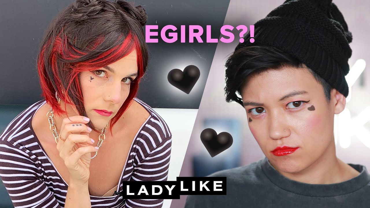 We Dress Like E-Girls For A Day • Ladylike - YouTube