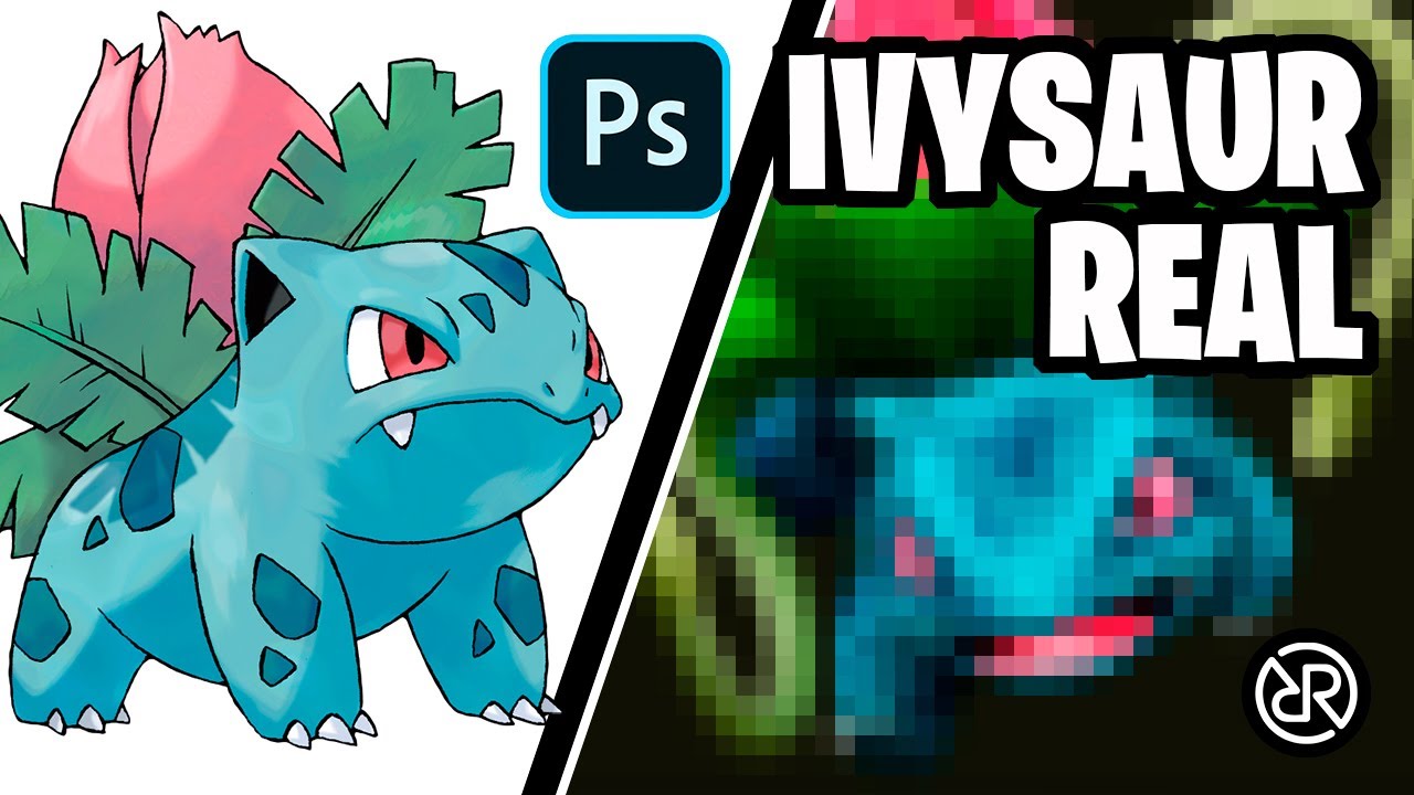 Pokémon Ivysaur Real!! | Fotorrealismo - YouTube