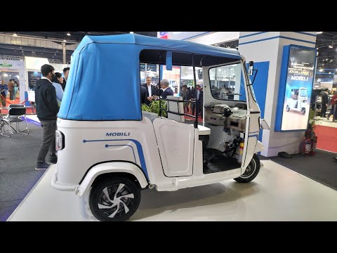 New Atul Electric Passanger Rikshaw Mobili Launched @ 2023 Auto Expo - Full Interior And Exterior
