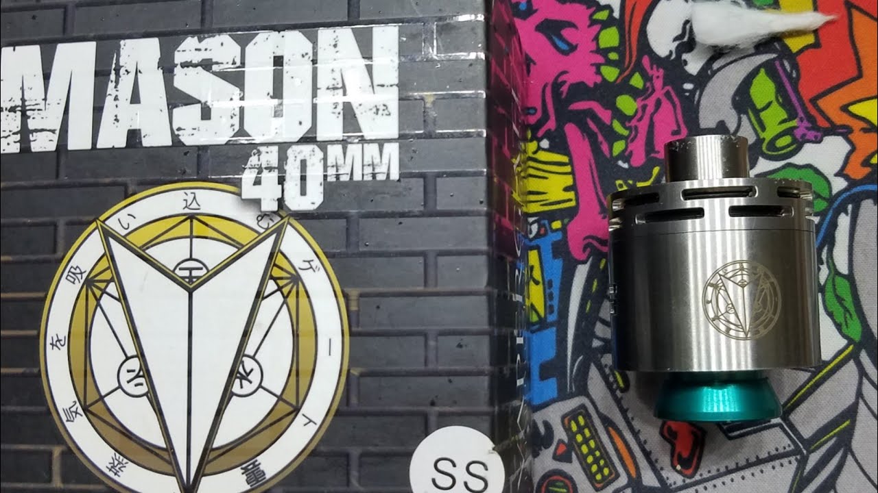Mason 40mm RDA (by Vapergate) - YouTube