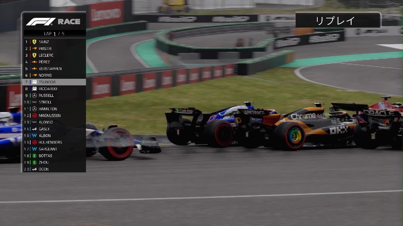 F1 24_raceweekブラジルGP - YouTube