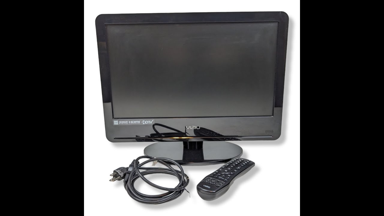 Vizio VA19L HDTV10T 19" HD TV - YouTube