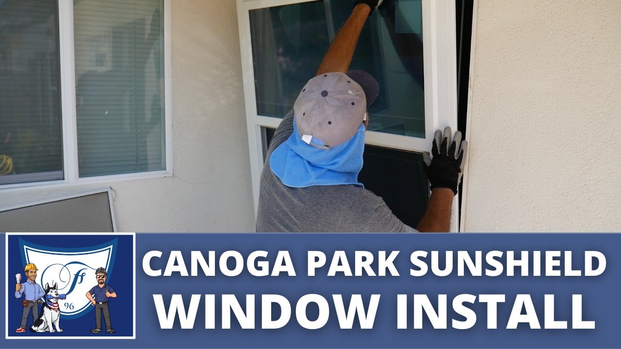 Canoga Park SunShield Window Installation (Before & After Review) - YouTube