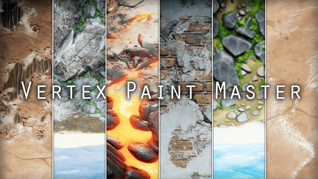 Vertex Paint Master - Preview - YouTube