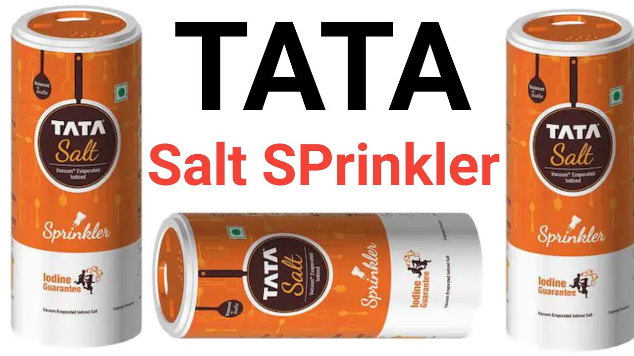 Tata Sprinkler Iodized Salt - YouTube
