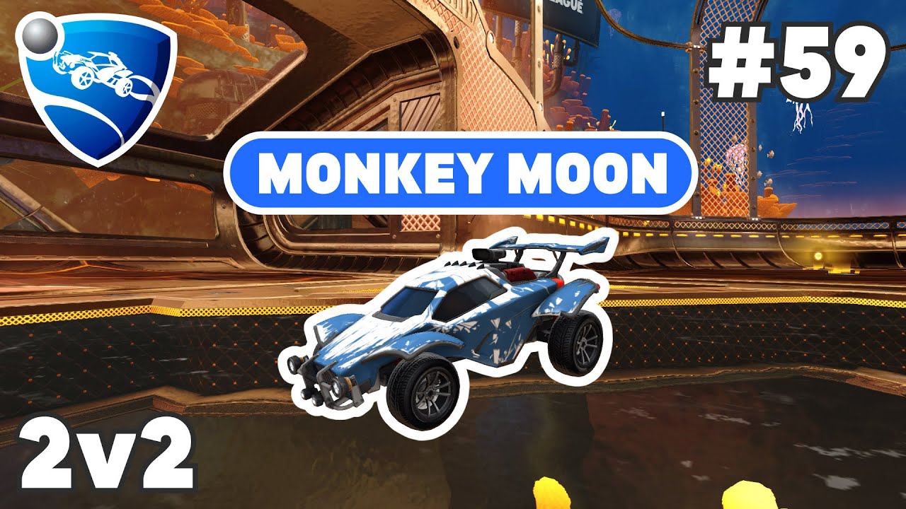M0nkey M00n Ranked 2v2 PRO Replay #59 - Rocket League Replays - YouTube