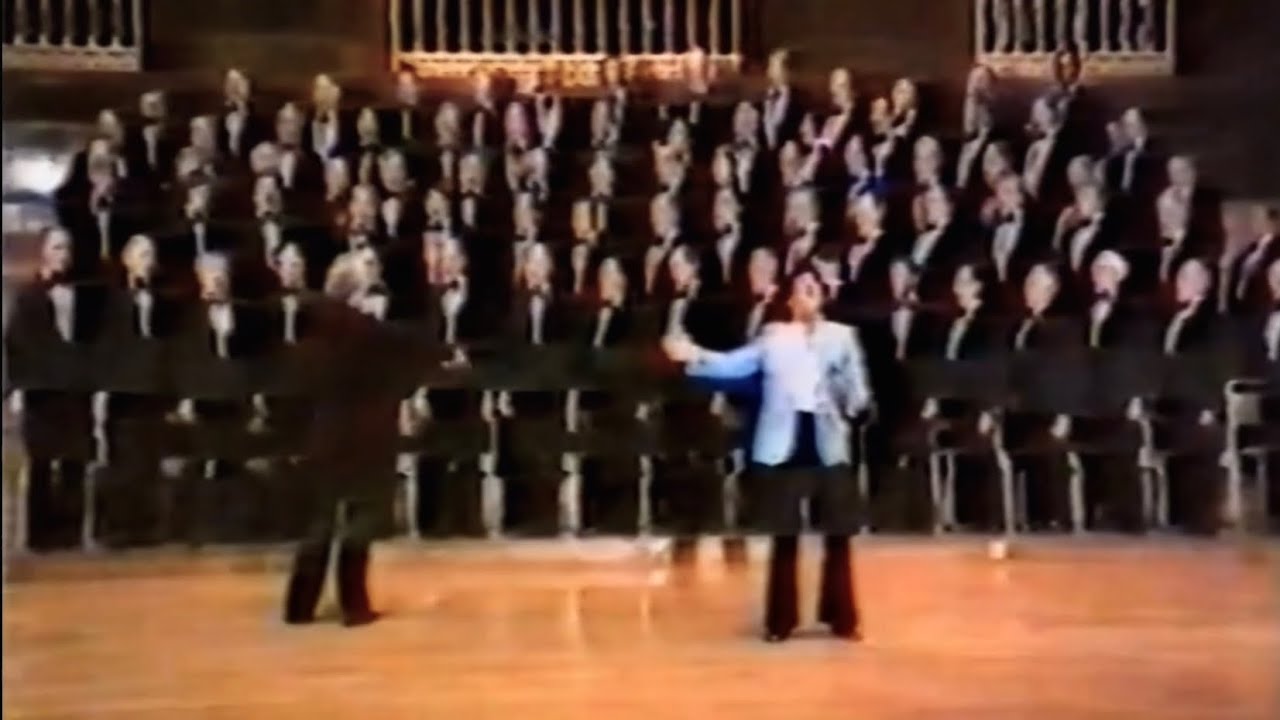 Bryn Yemm meets Treorchy Male Choir - YouTube