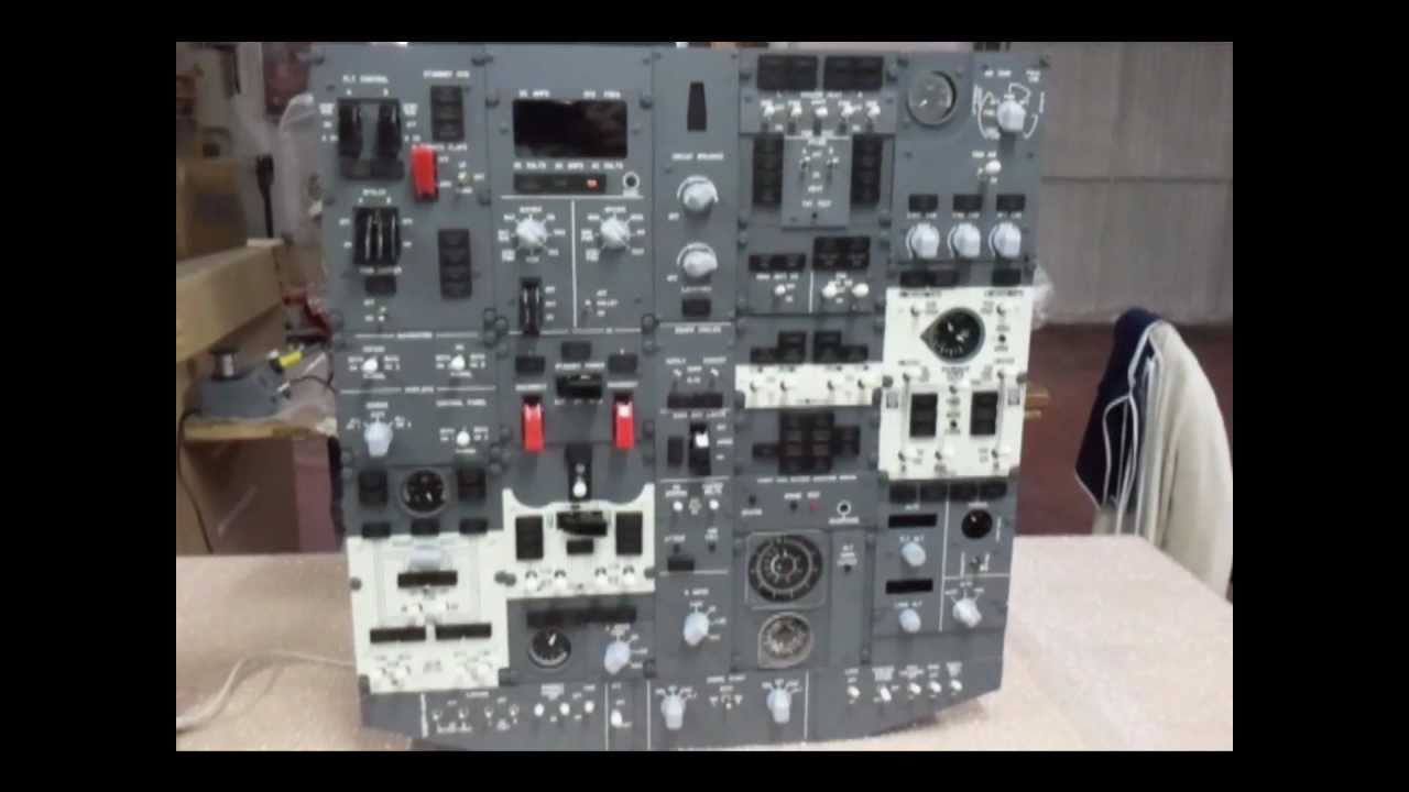 Opencockpits Overhead 737NG plug&play. - YouTube