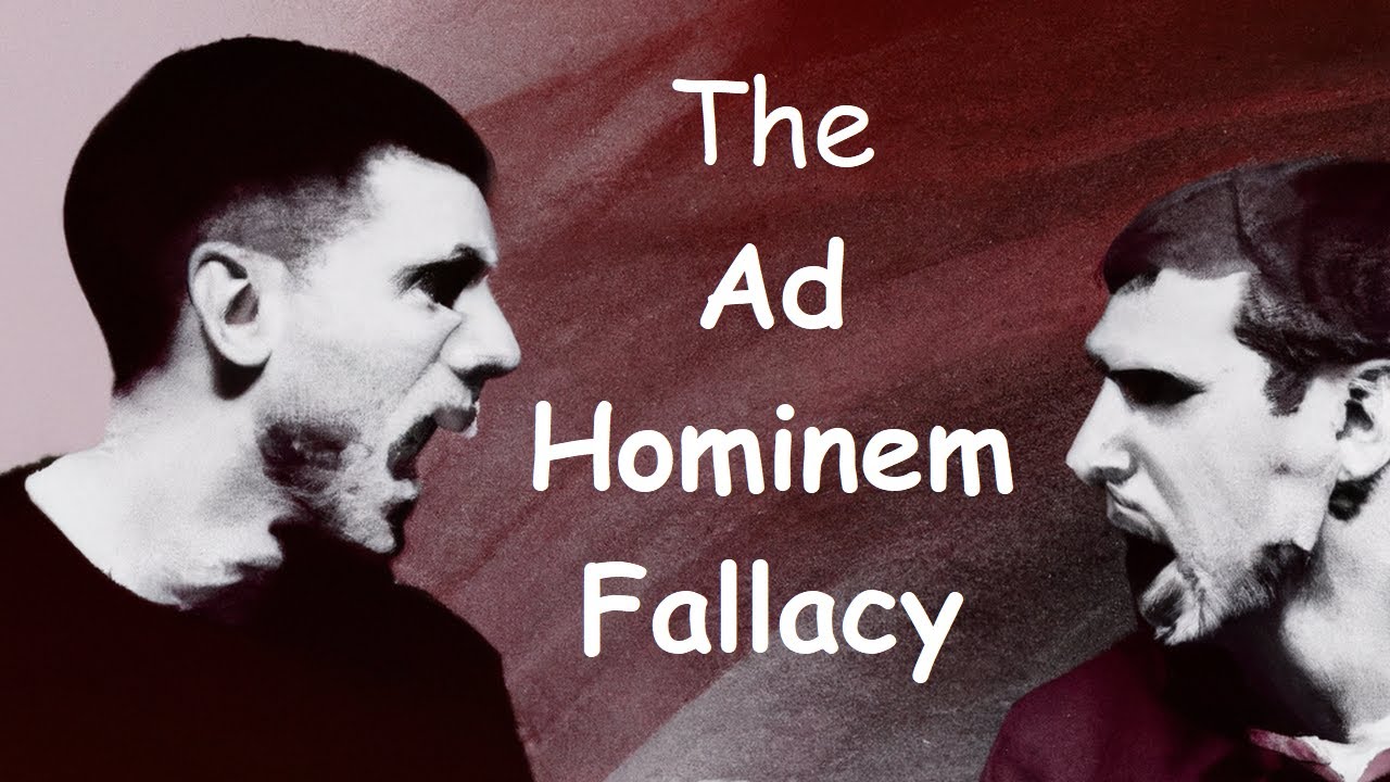 The Ad Hominem Fallacy - Commentary - YouTube