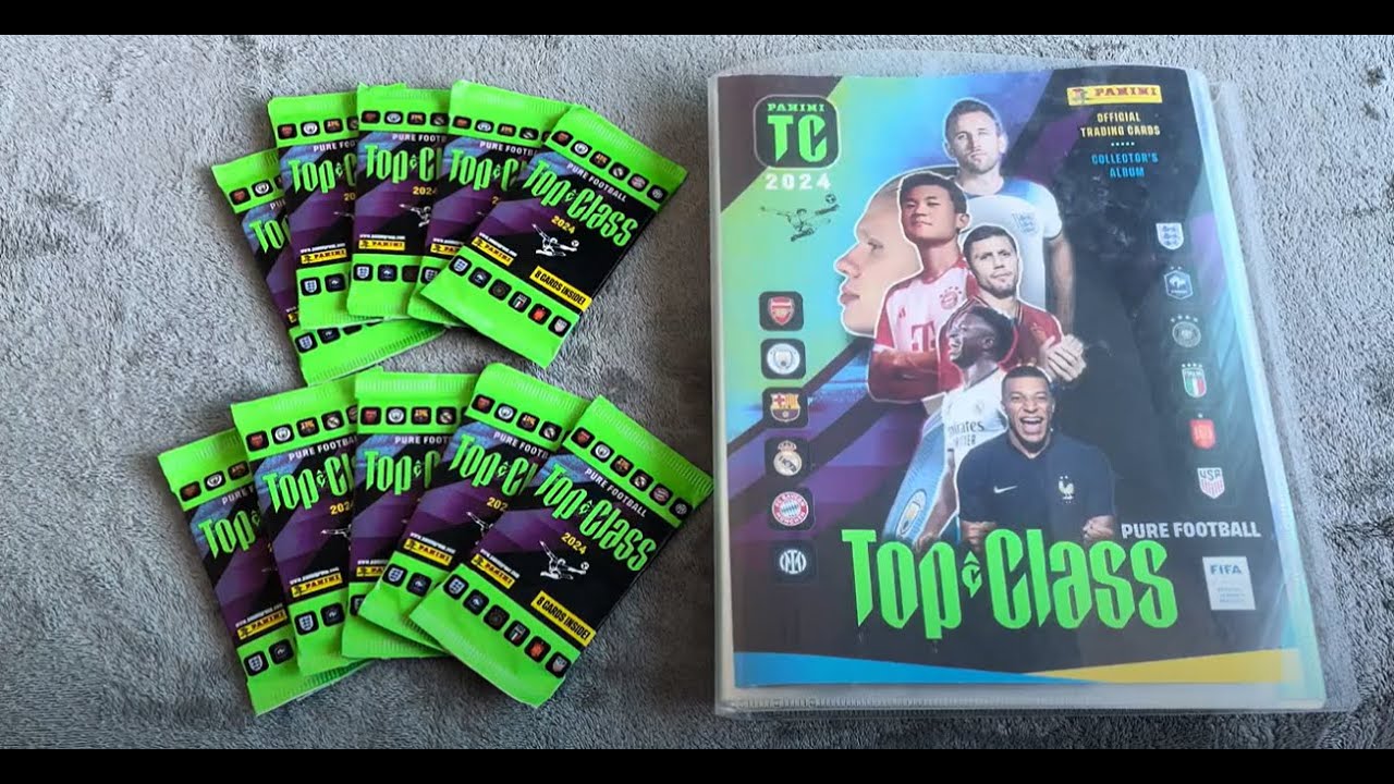 Panini⚽TOP CLASS 2024⚽Opening Packs - YouTube