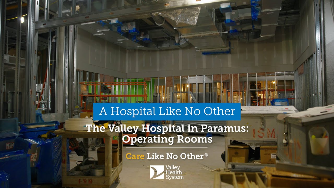 The Valley Hospital in Paramus: Operating Rooms - YouTube