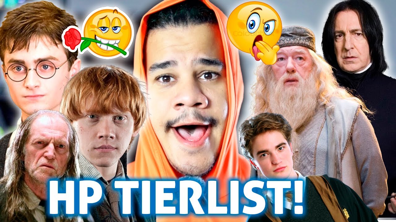 Harry Potter TIERLIST *PLEASE, DON'T HATE ME!* - YouTube