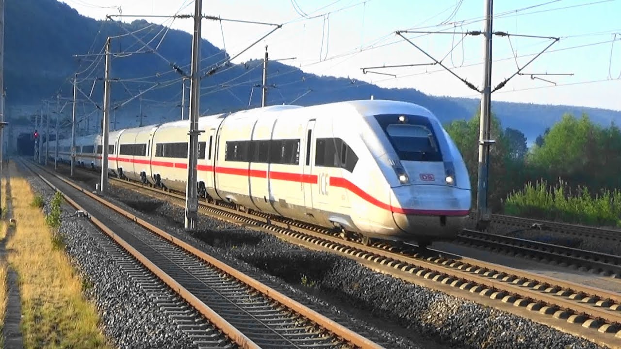 Vlaky DB 200-300km/h ICE 1, ICE-T, ICE 3 a ICE 4 na nové trati München ...