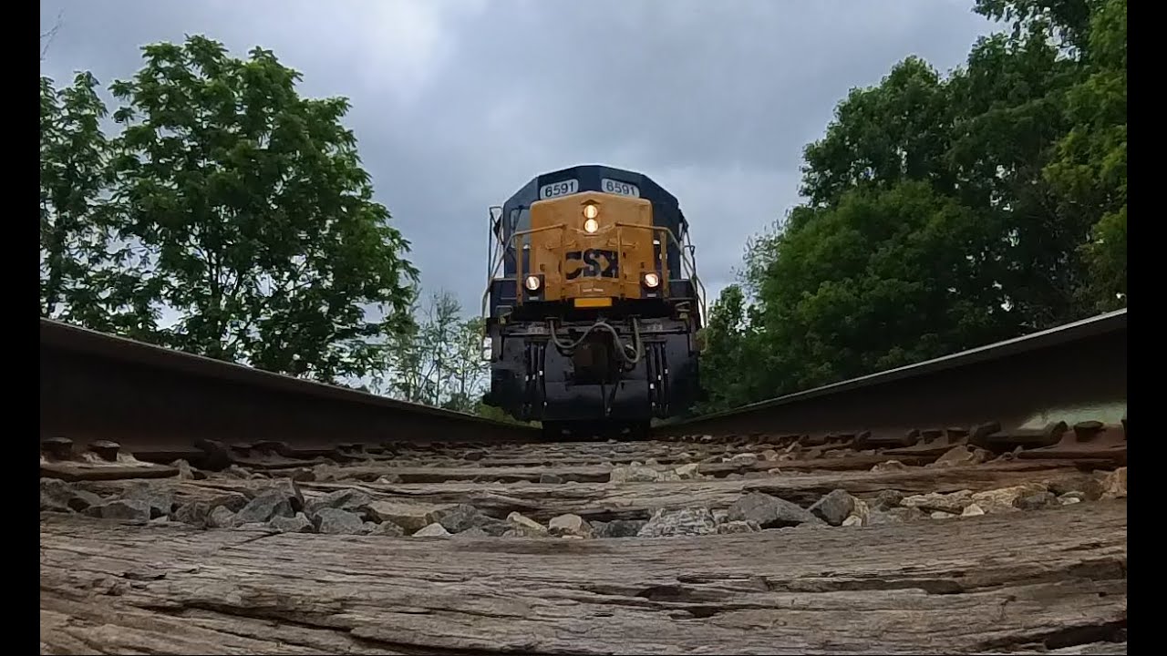 360 - CSX Train - YouTube