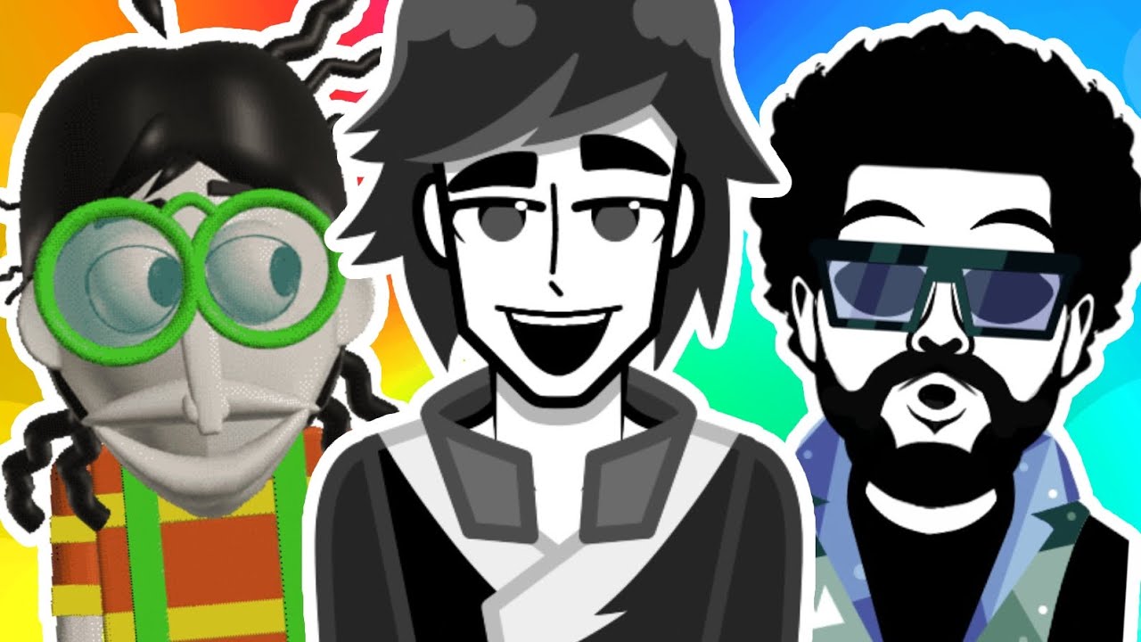 Incredibox all Custom Faces and Heads - YouTube